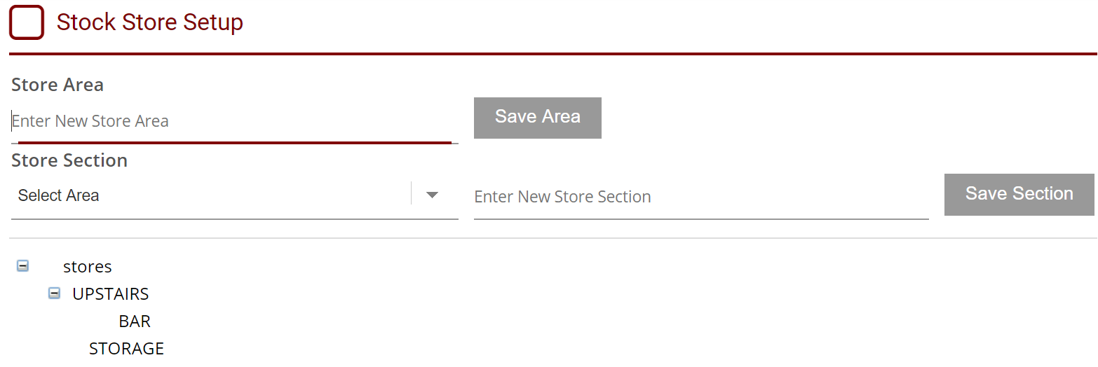 Stock Stores Setup – StockTake Online
