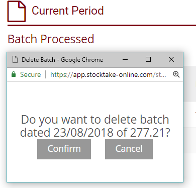 Batch Listing – StockTake Online