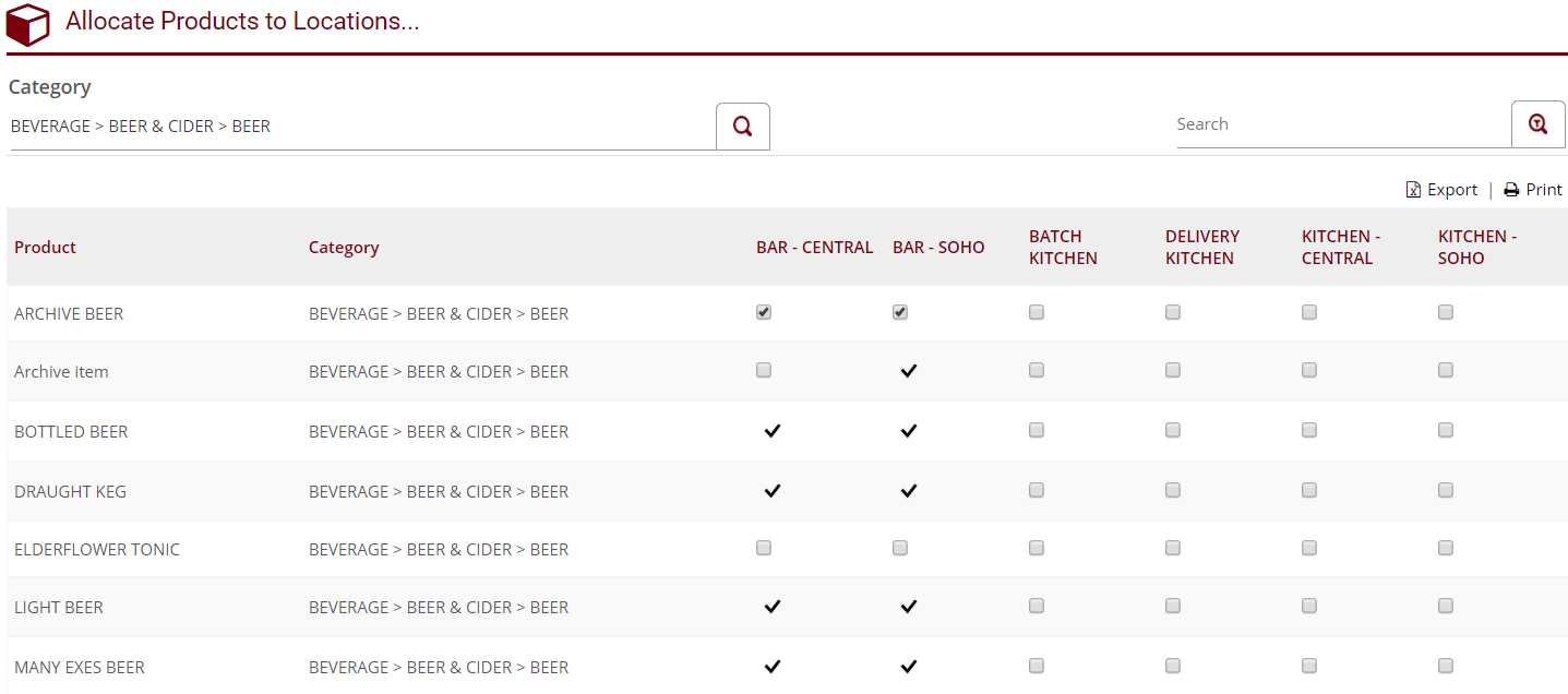 Product Location Mapping – StockTake Online