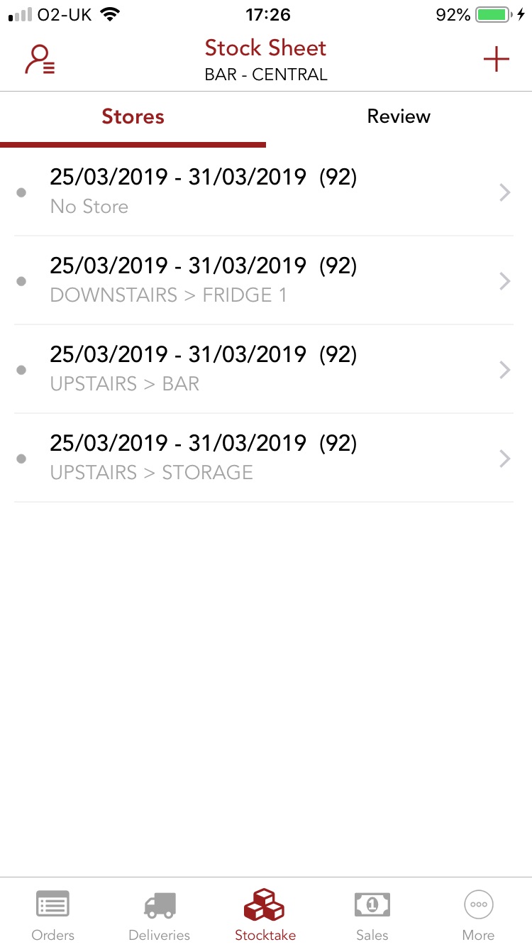 Stocktaking on the iOS App – StockTake Online