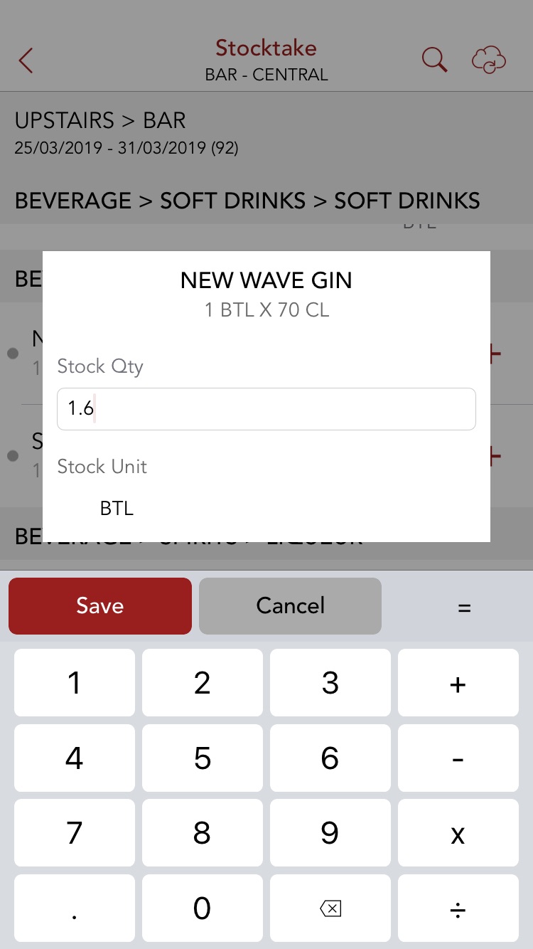 Stocktaking on the iOS App – StockTake Online